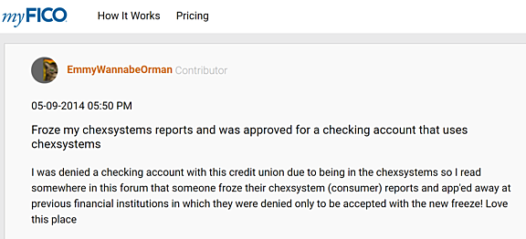 What is ChexSystems Freeze? Should You Freeze Your Consumer… - Unchex