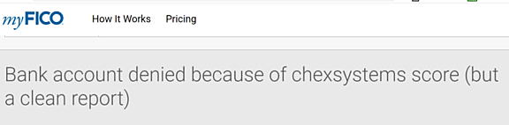 The Definitive Guide to ChexSystems Score - Unchex