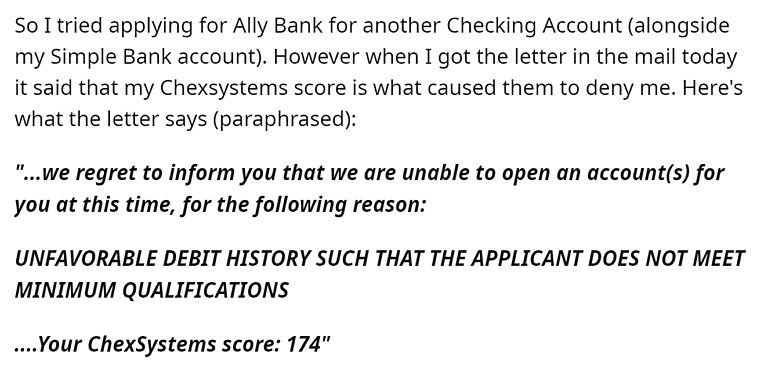 The Definitive Guide to ChexSystems Score - Unchex